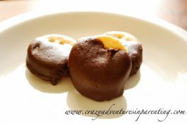 Peanut Butter Chocolate Fudge Covered Ritz Sandwich Crackers