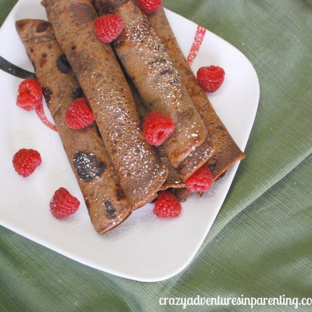 Nutella Crepes Recipe - Crazy Adventures in Parenting
