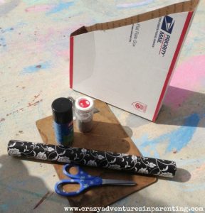 DIY School Paper Holder and Glittery Clipboard - Crazy Adventures in ...