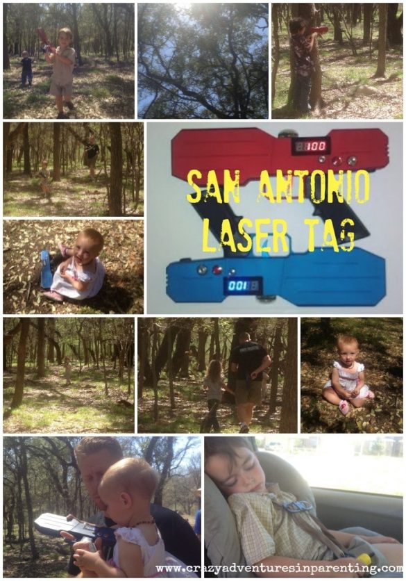 San Antonio Laser Tag Family Fun! - Crazy Adventures in Parenting