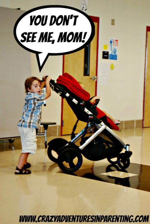 Adventures of the Britax B-READY and The Baby Thief