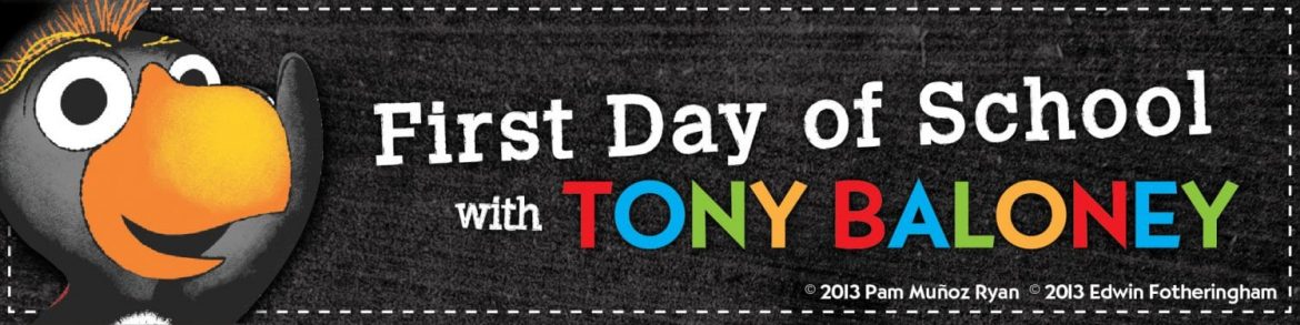 Back to School Reading with Tony Baloney School Rules