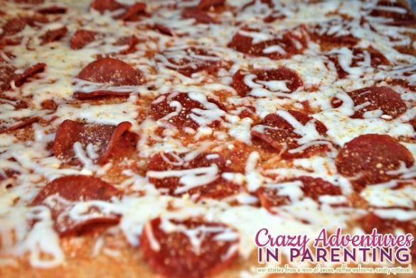 Easy Grilled Thin Crust Pizza for School Lunch