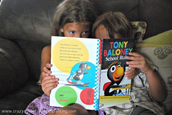 Back to School Reading with Tony Baloney School Rules