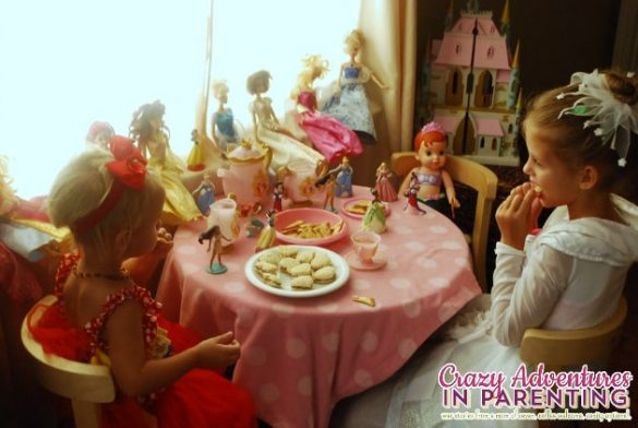 Disney Princess Tea Party for The Little Mermaid #DisneyPrincessPlay