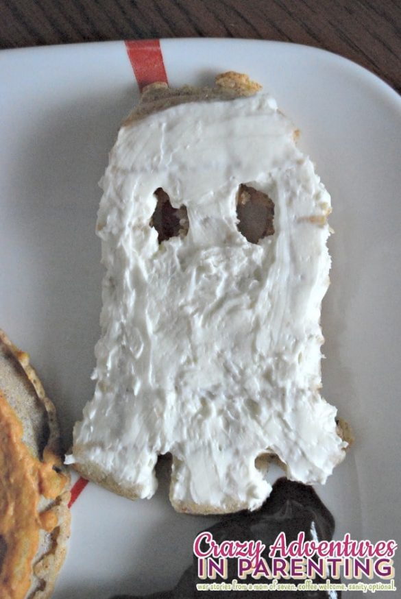 Halloween Waffle Character Cut-Outs #EggoWaffleOff