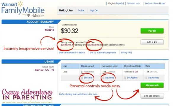 Connecting with Our Teens Using Walmart Family Mobile