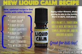 Updated Liquid Calm Recipe with Young Living Oils | Crazy Adventures in ...