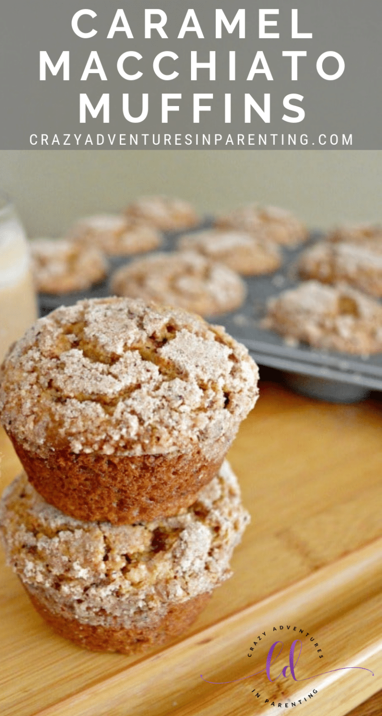 Homemade Coffee Shop Caramel Macchiato Muffins