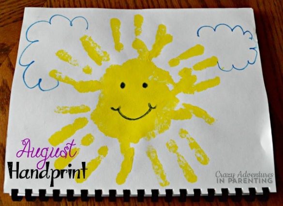 Handprint Calendar + 15 Homemade Gift Ideas Kids Can Make