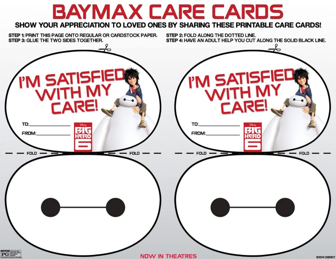 BIG HERO 6 Coloring Pages, Activity Sheets, and Printables