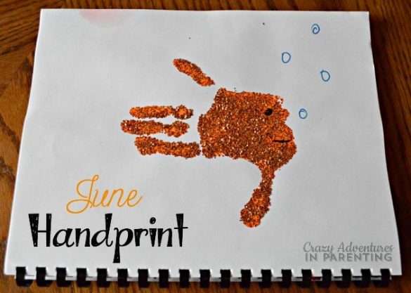 Handprint Calendar + 15 Homemade Gift Ideas Kids Can Make