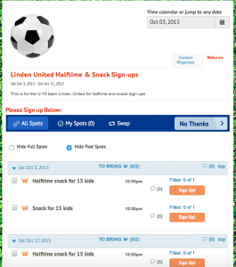 Team Mom Duties Made Easy with VolunteerSpot