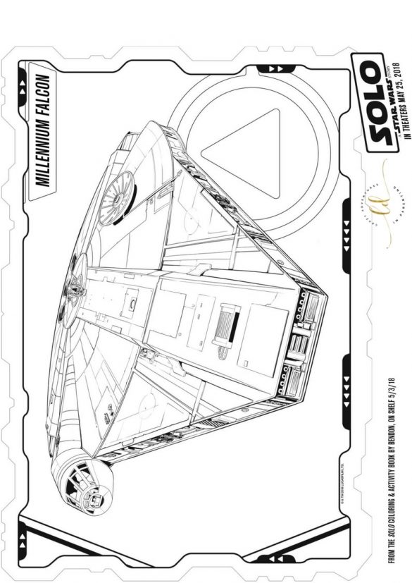 SOLO: A STAR WARS STORY Coloring Pages and Activity Sheets | Crazy ...