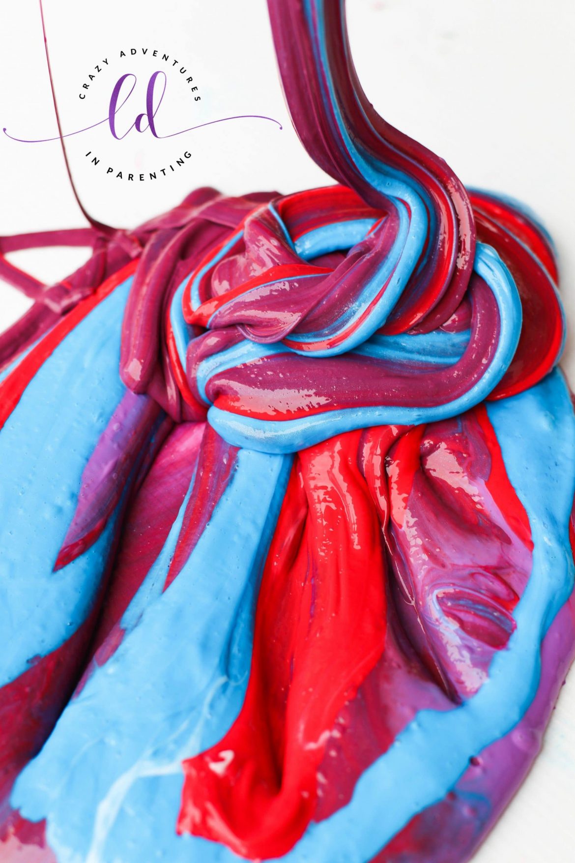 Spiderman Slime Recipe | Crazy Adventures in Parenting