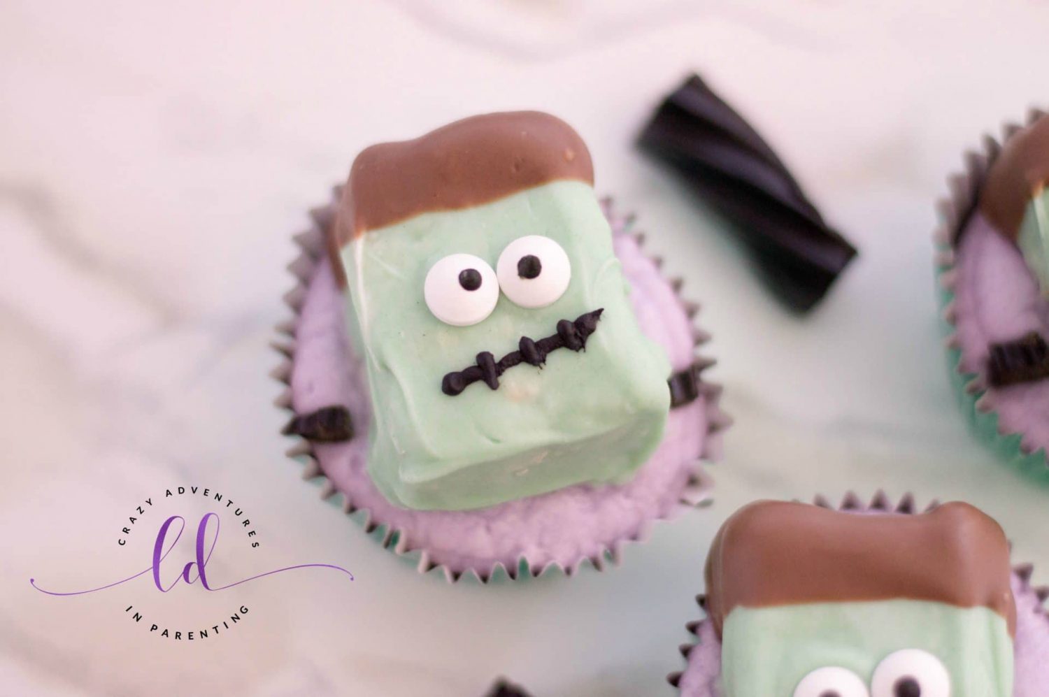 Frankenstein Cupcakes Recipe | Crazy Adventures in Parenting