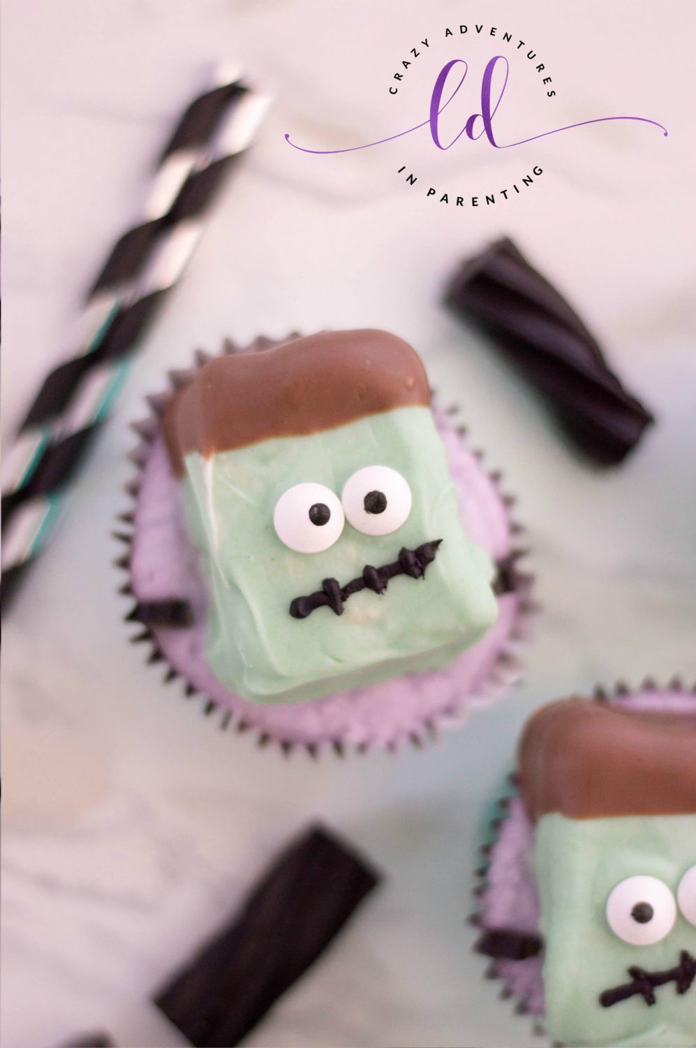 Frankenstein Cupcakes Recipe | Crazy Adventures in Parenting