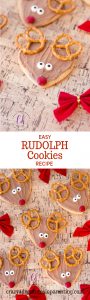 Rudolph Cookies for Kids | Crazy Adventures in Parenting