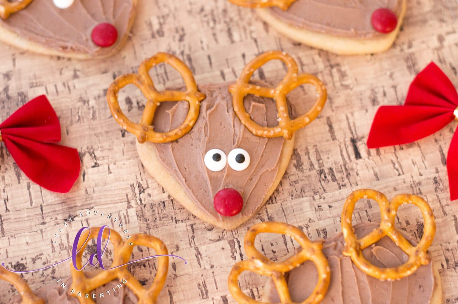 Rudolph Cookies for Kids | Crazy Adventures in Parenting