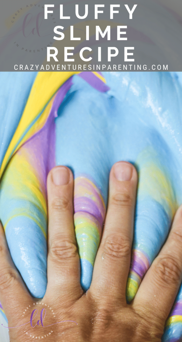 Best Fluffy Slime Recipe | Crazy Adventures in Parenting