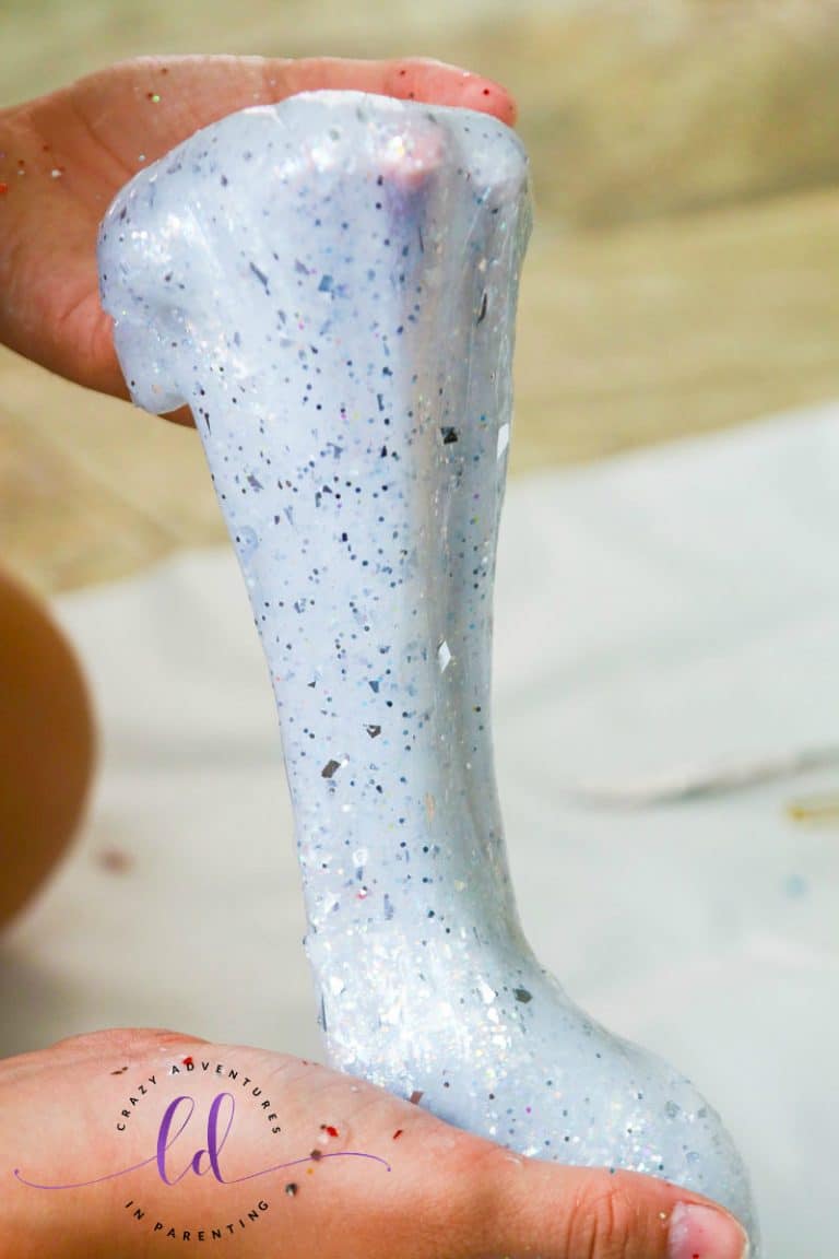Frozen Slime Recipe | Crazy Adventures in Parenting
