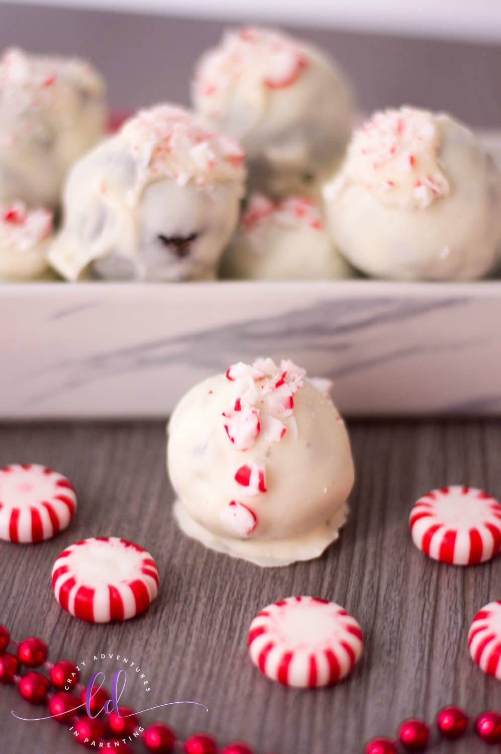 The Best Peppermint Oreo Truffles | Crazy Adventures in Parenting