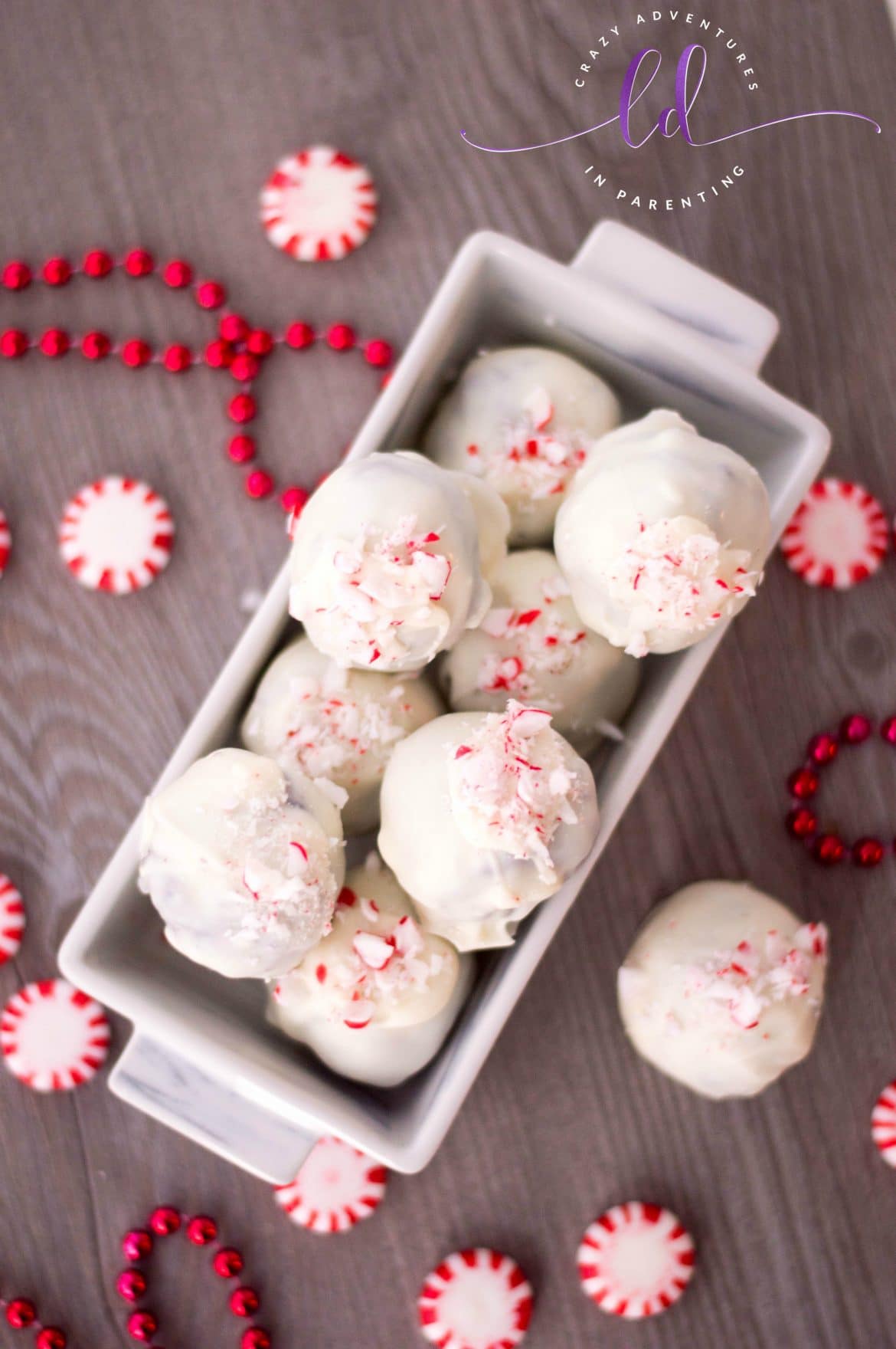 The Best Peppermint Oreo Truffles | Crazy Adventures in Parenting