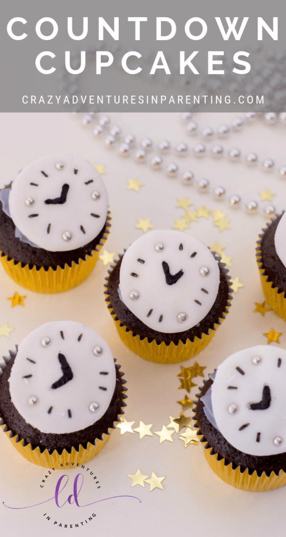 Countdown Cupcakes for New Year's | Crazy Adventures in Parenting