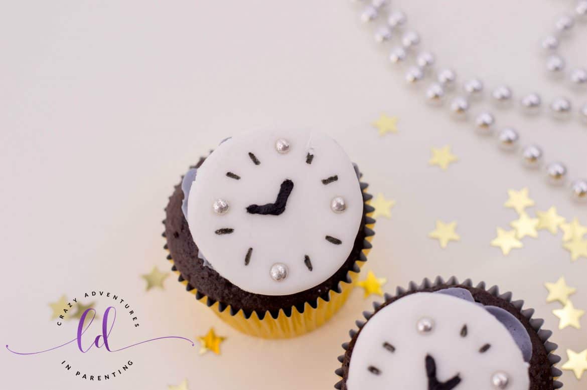 Countdown Cupcakes for New Year's | Crazy Adventures in Parenting