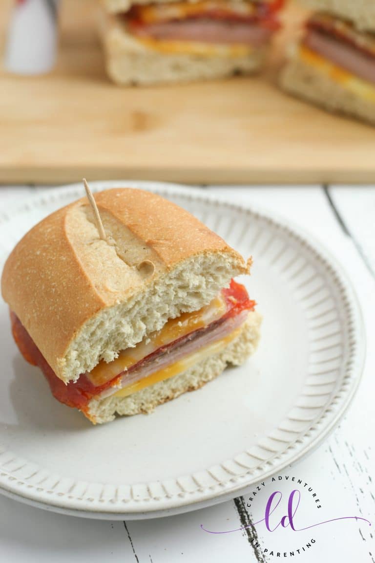 Mini Party Subs - Great for Parties! | Crazy Adventures in Parenting