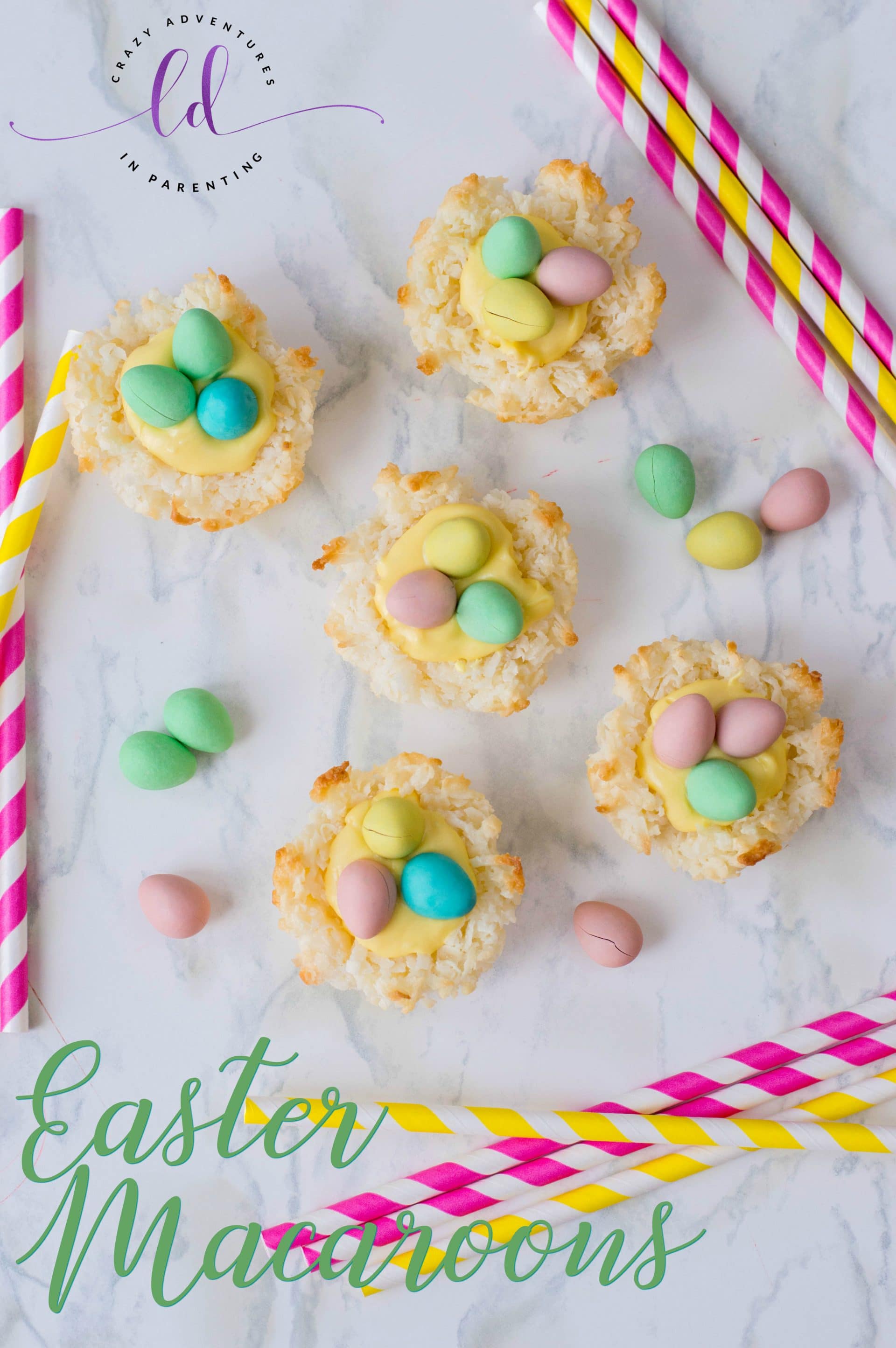Easter Macaroons Recipe | Crazy Adventures in Parenting