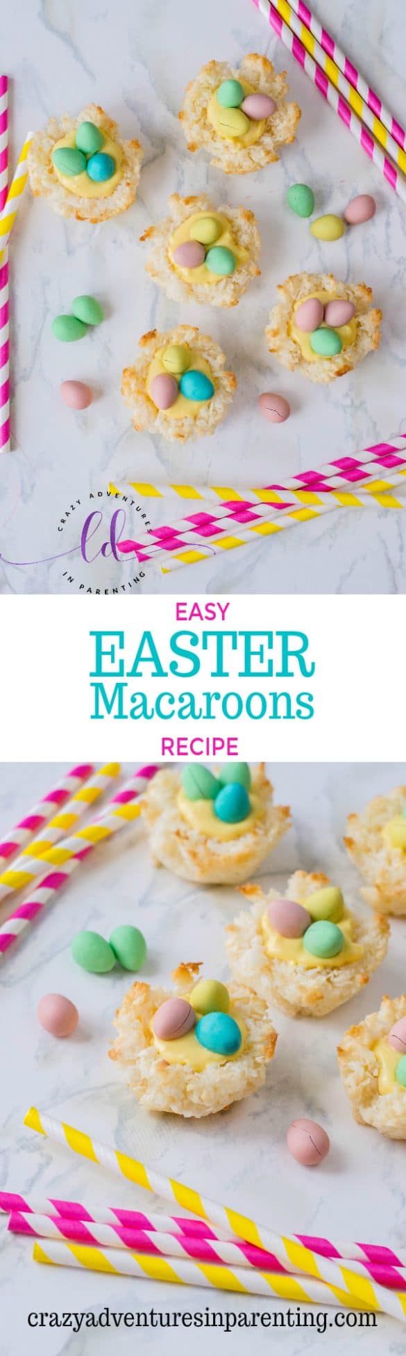 Easter Macaroons Recipe | Crazy Adventures in Parenting
