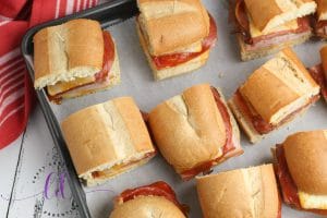 Mini Party Subs - Great for Parties! | Crazy Adventures in Parenting