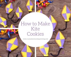 Kite Cookies | Crazy Adventures in Parenting