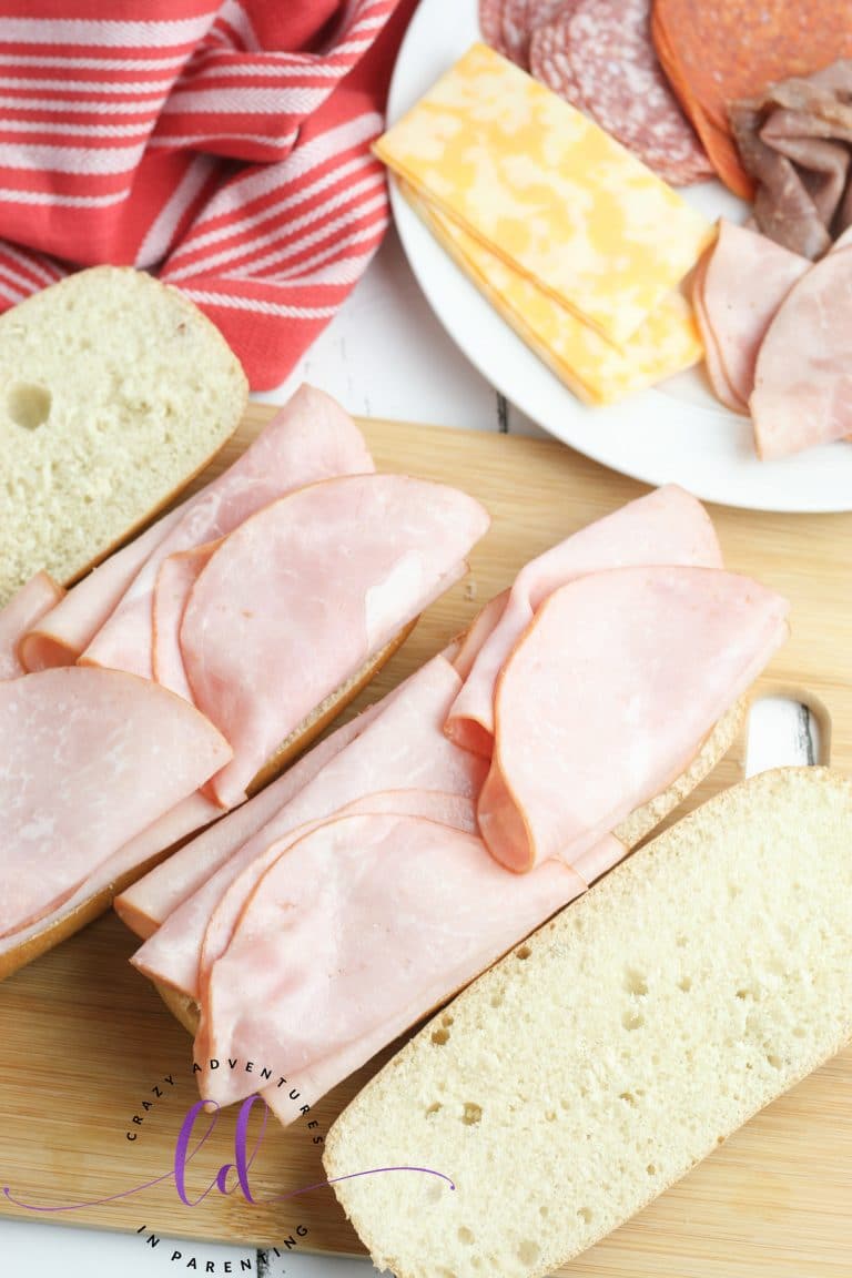 Mini Party Subs - Great for Parties! | Crazy Adventures in Parenting