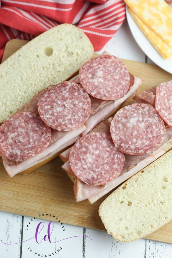 Mini Party Subs - Great for Parties! | Crazy Adventures in Parenting