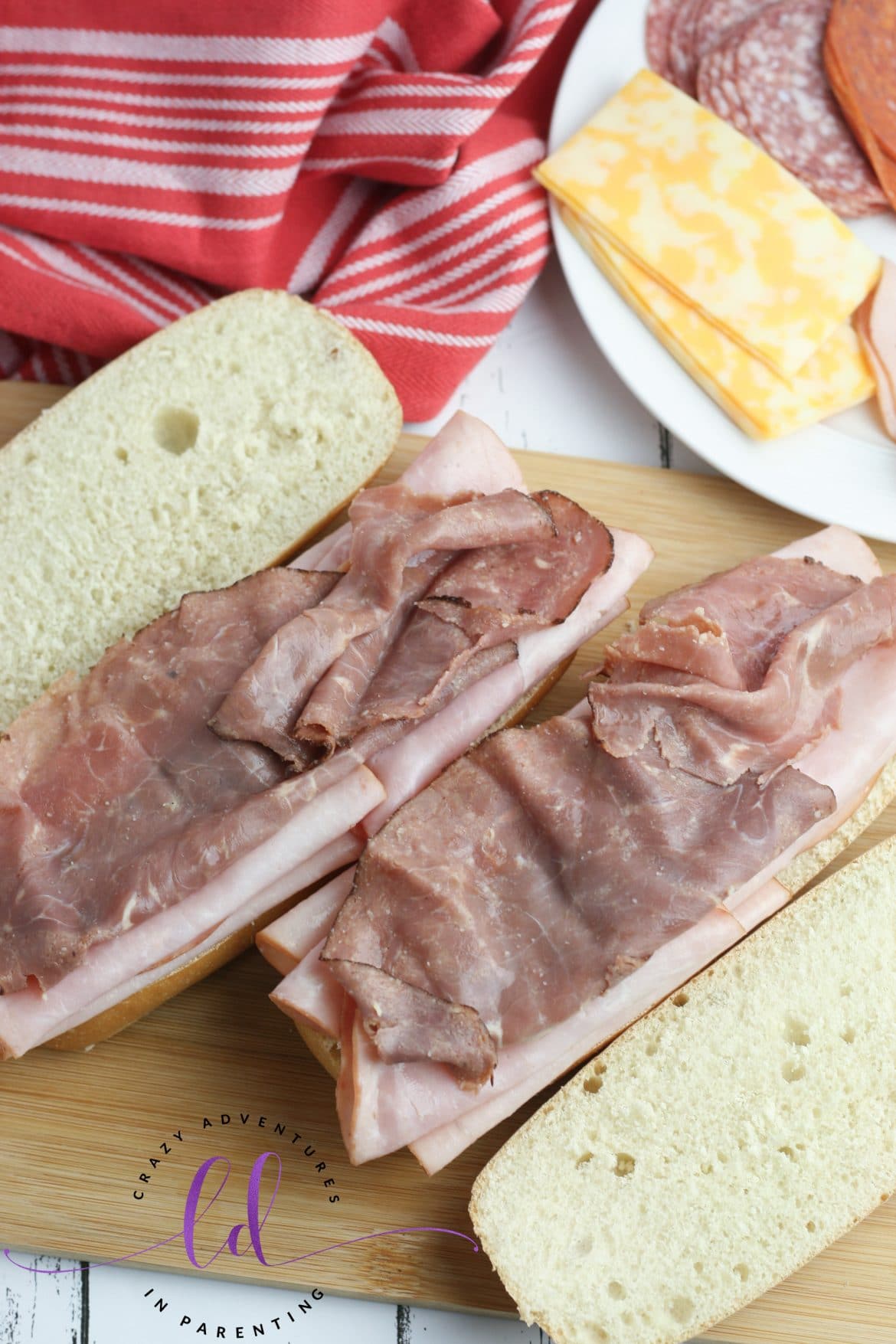 Mini Party Subs - Great for Parties! | Crazy Adventures in Parenting