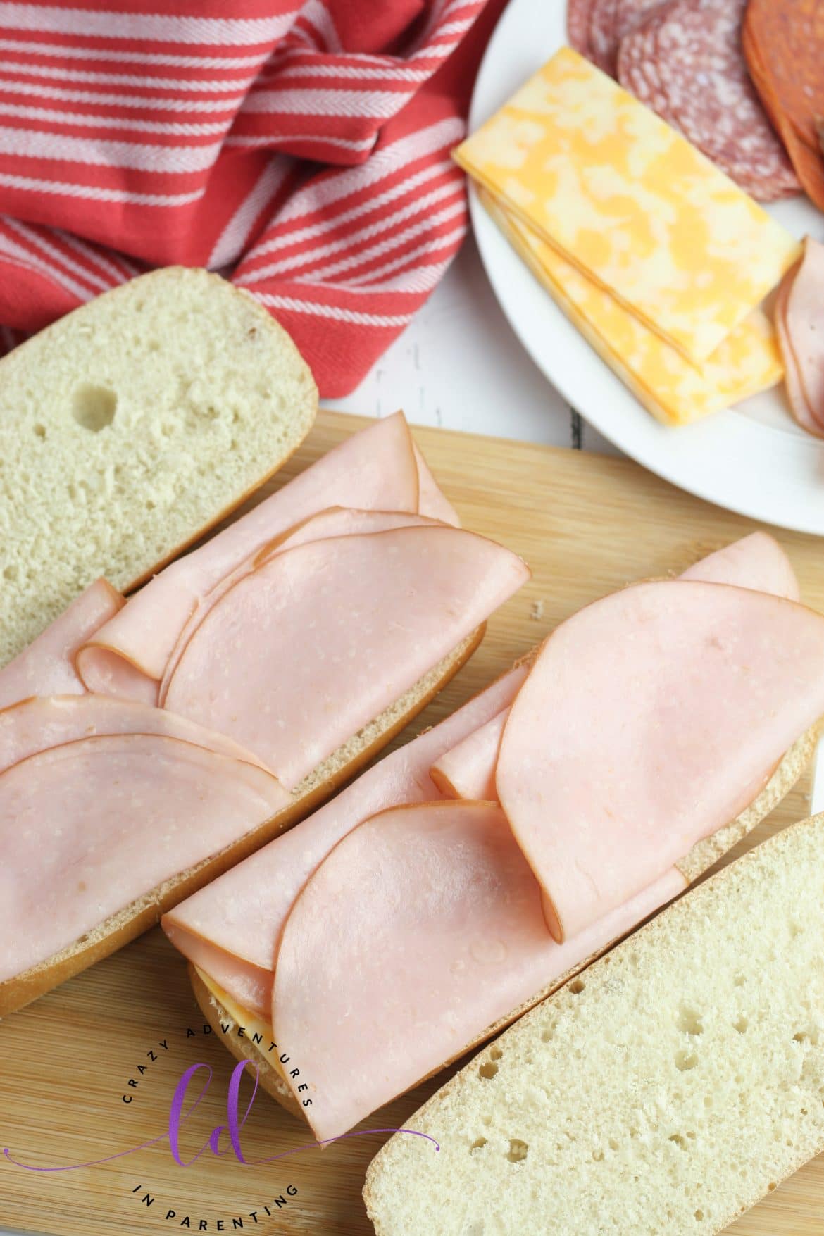 Mini Party Subs - Great for Parties! | Crazy Adventures in Parenting