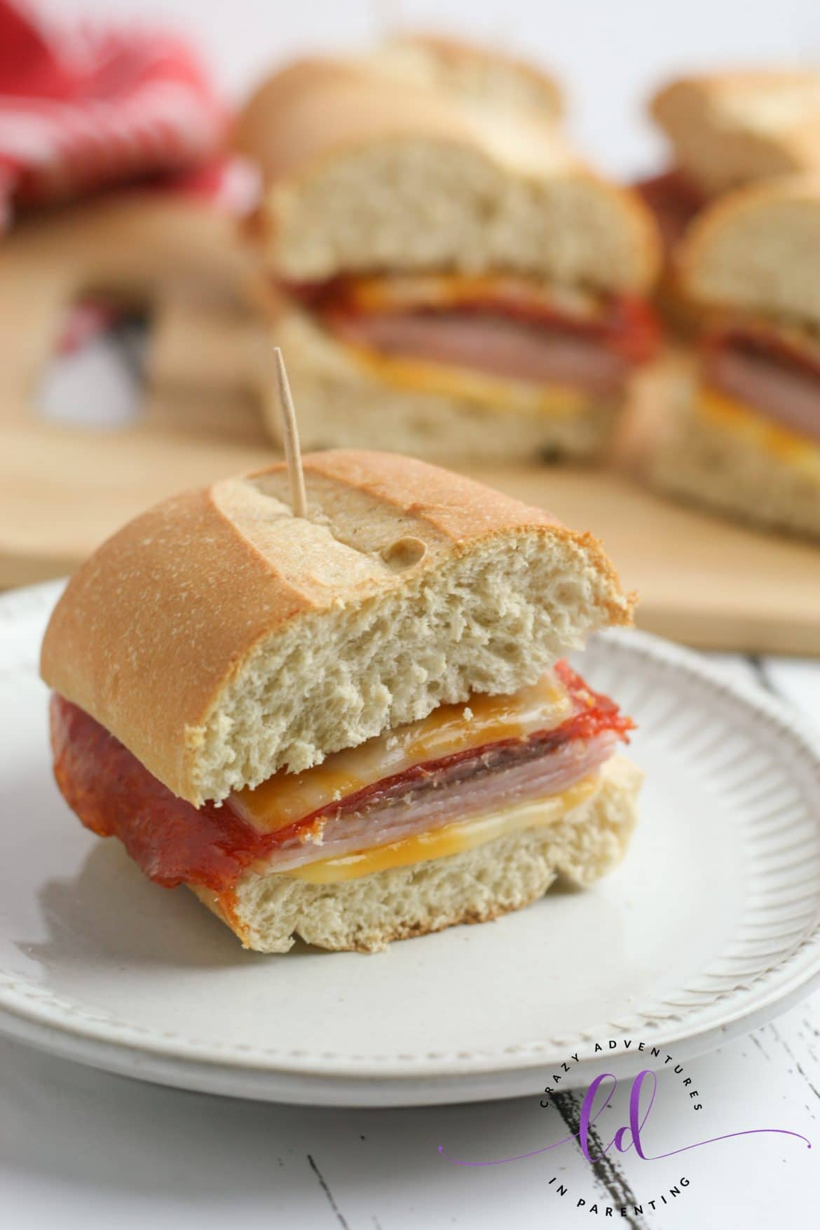 Mini Party Subs - Great for Parties! | Crazy Adventures in Parenting