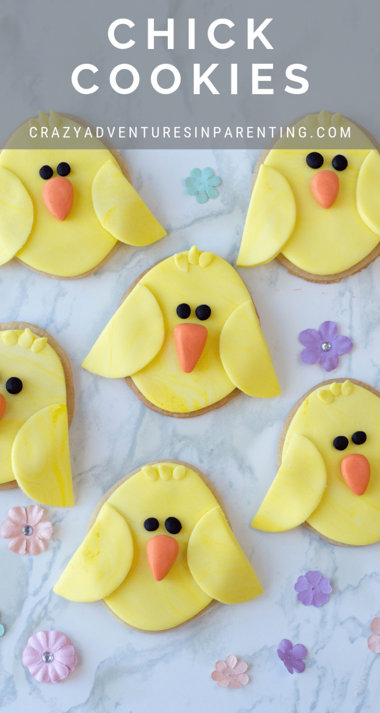 Chick Cookies Perfect for Easter | Crazy Adventures in Parenting