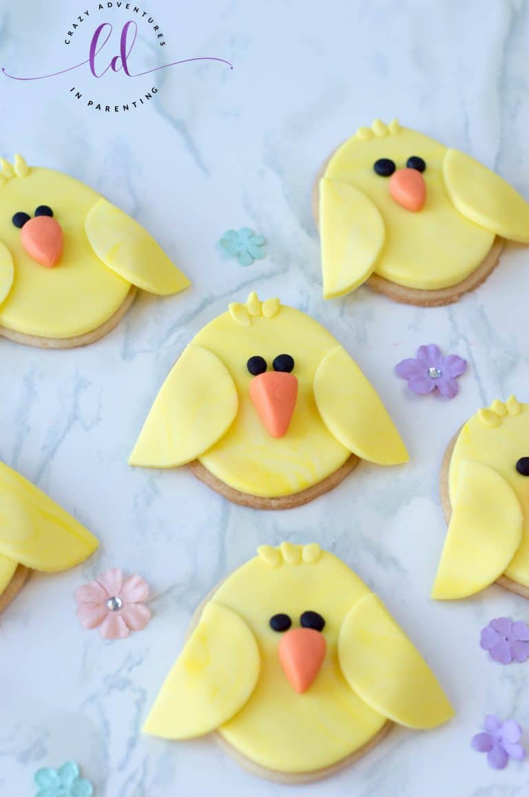 Chick Cookies Perfect for Easter | Crazy Adventures in Parenting