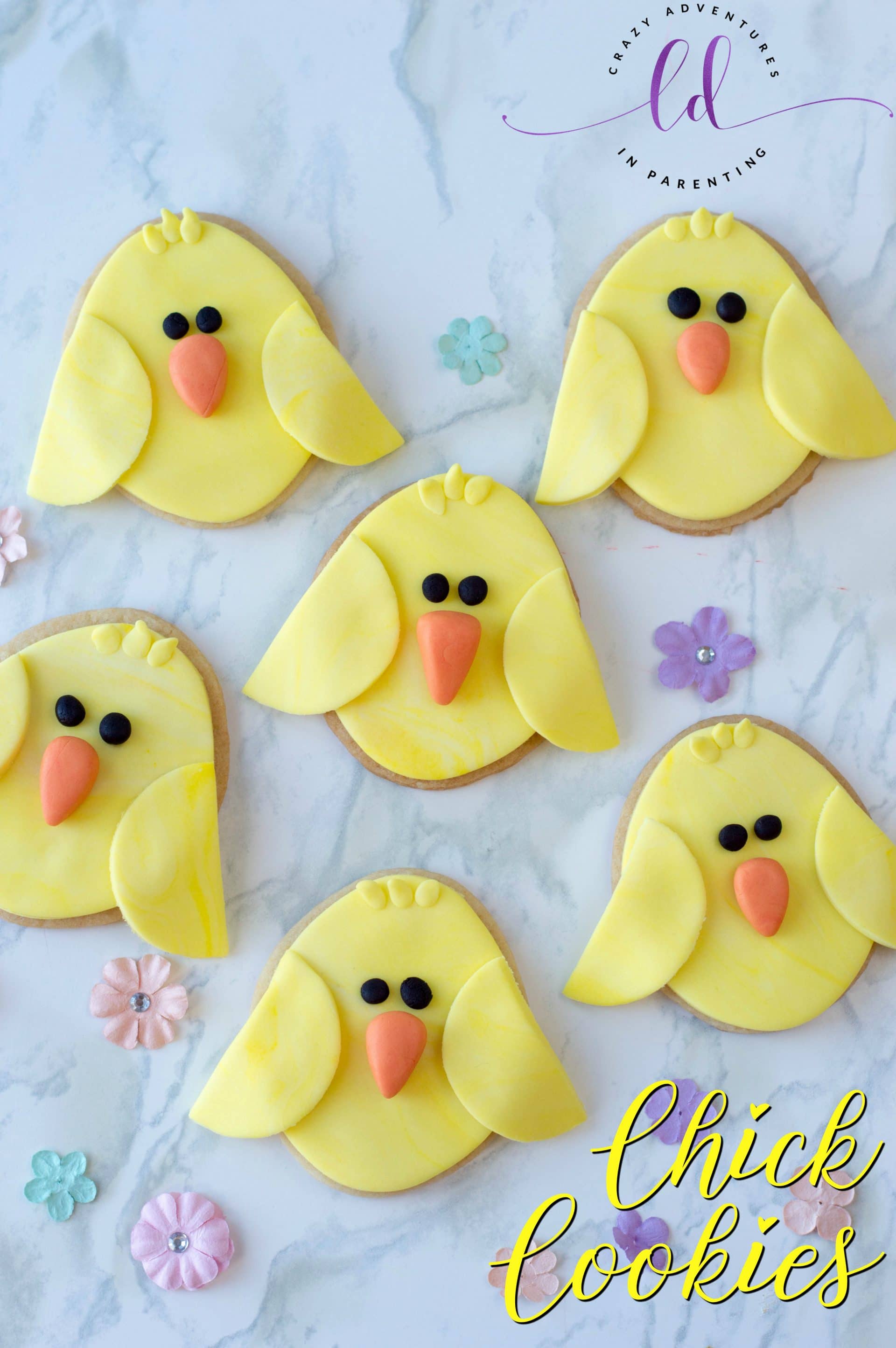 Chick Cookies Perfect for Easter | Crazy Adventures in Parenting