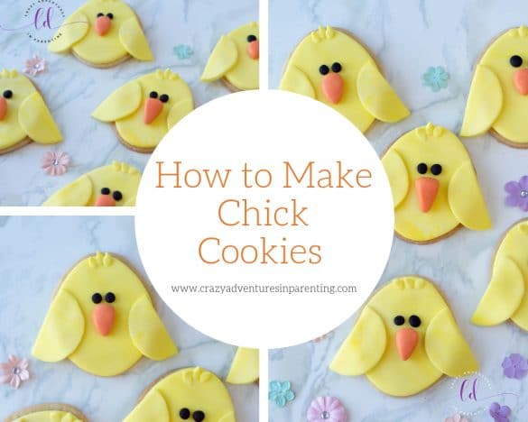 Chick Cookies Perfect for Easter | Crazy Adventures in Parenting