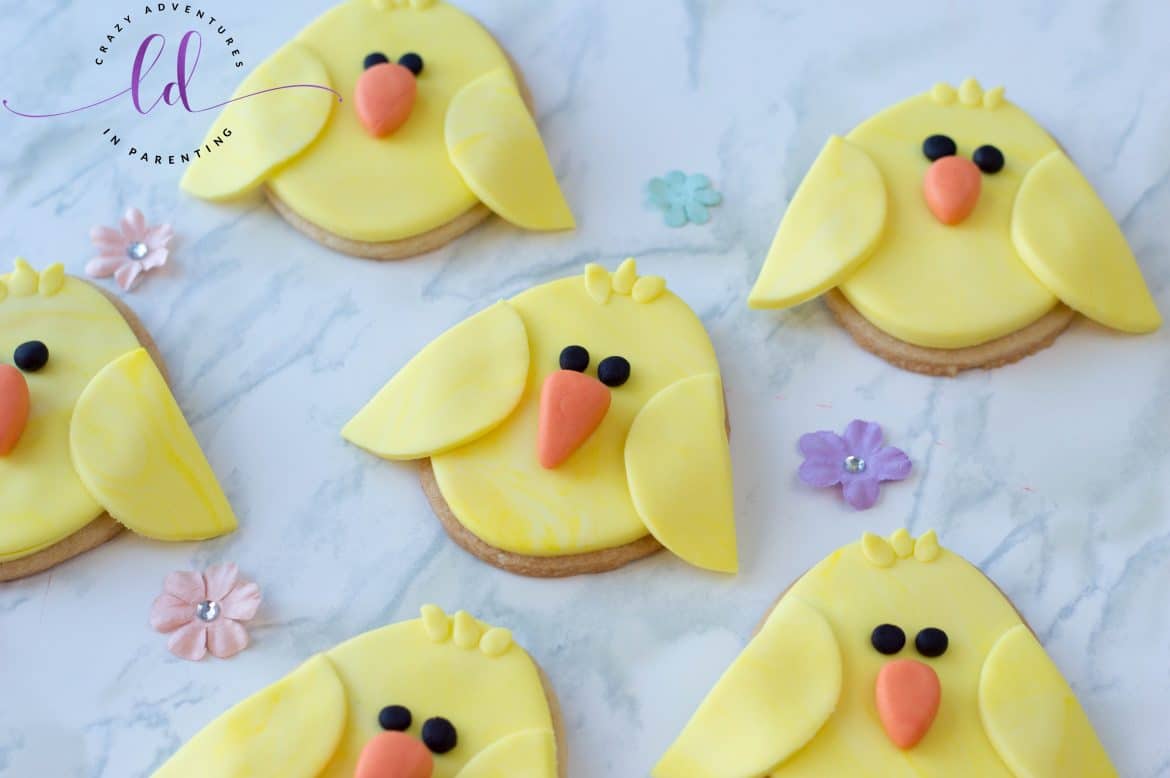 Chick Cookies Perfect for Easter | Crazy Adventures in Parenting