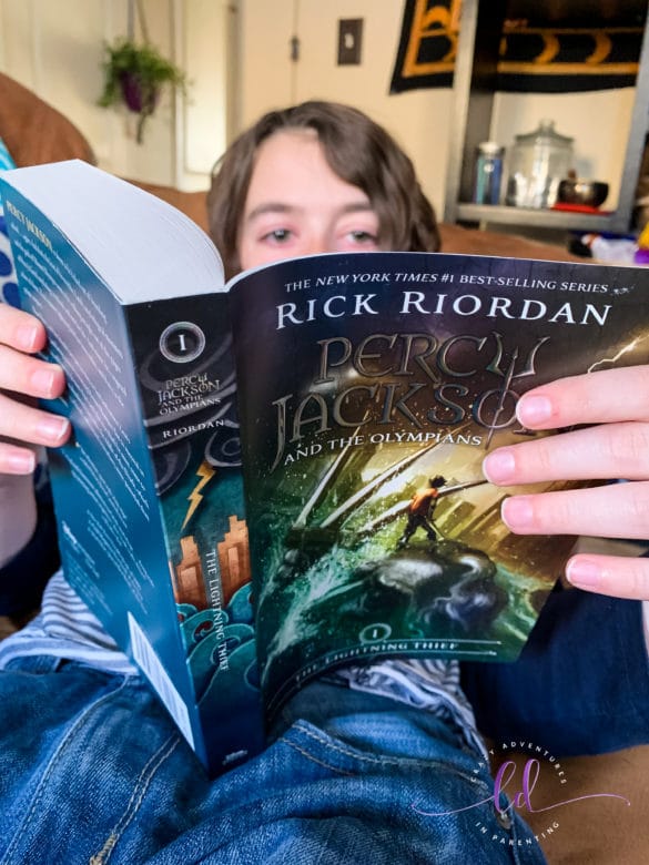 Summer Reading with Percy Jackson & the Olympians | Crazy Adventures in ...