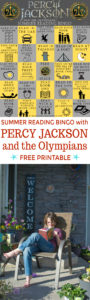 Summer Reading Bingo Printables with Percy Jackson & the Olympians ...