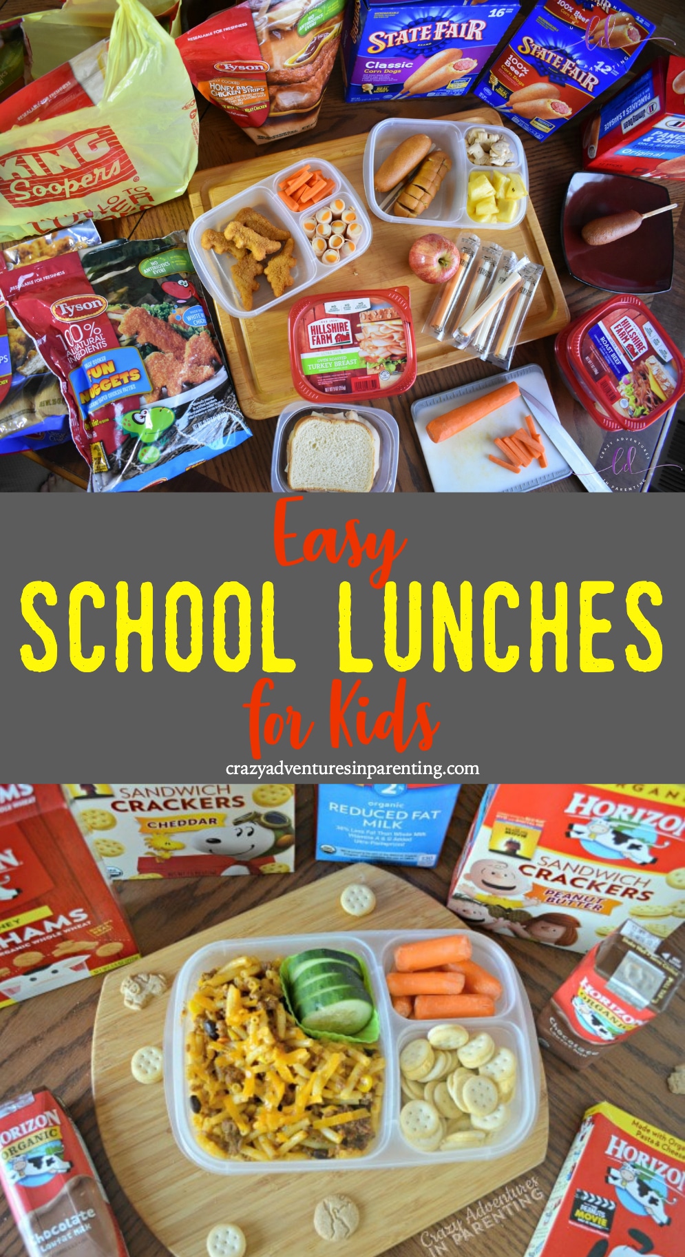 Operation Awesome School Lunch Ideas for Kids