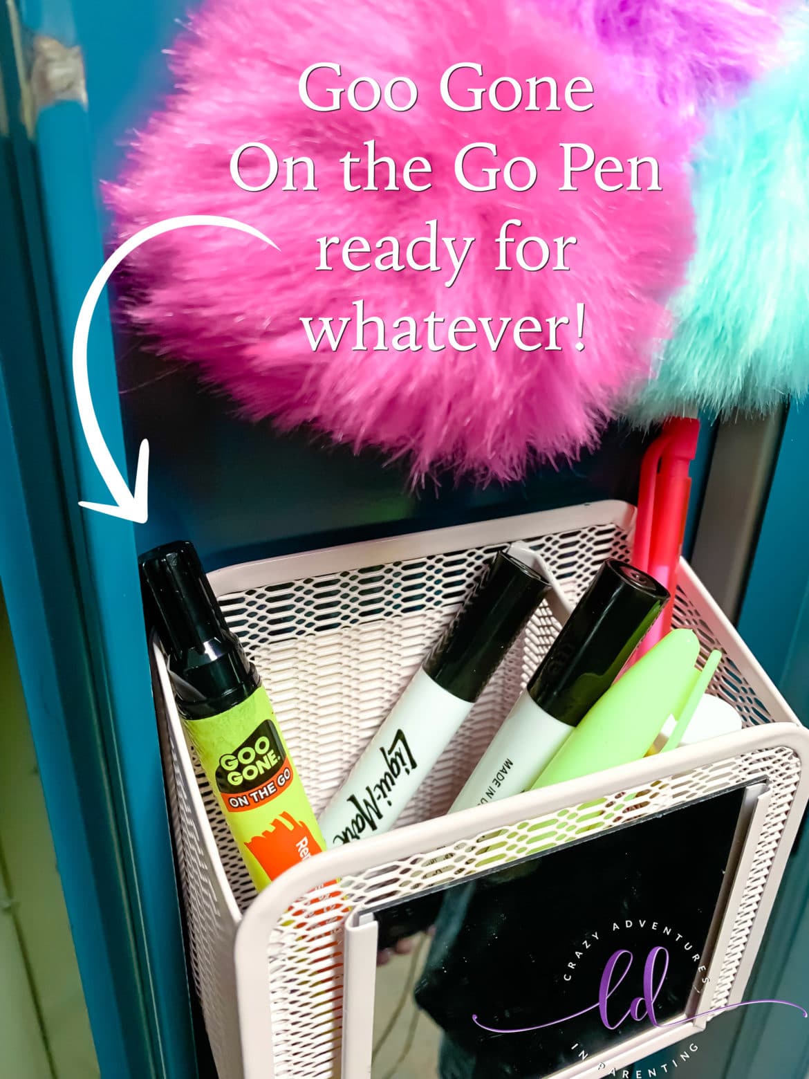 Back to School with Goo Gone | Crazy Adventures in Parenting