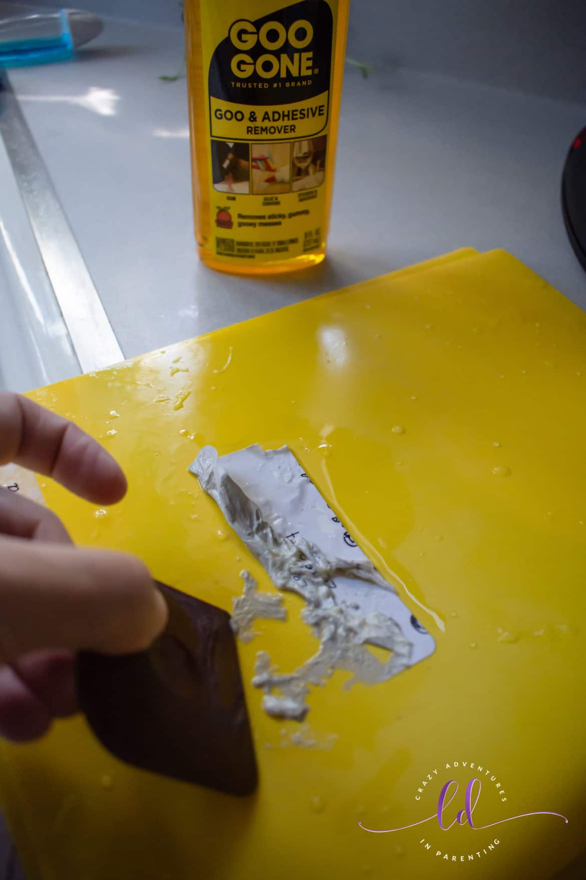 Back to School with Goo Gone | Crazy Adventures in Parenting