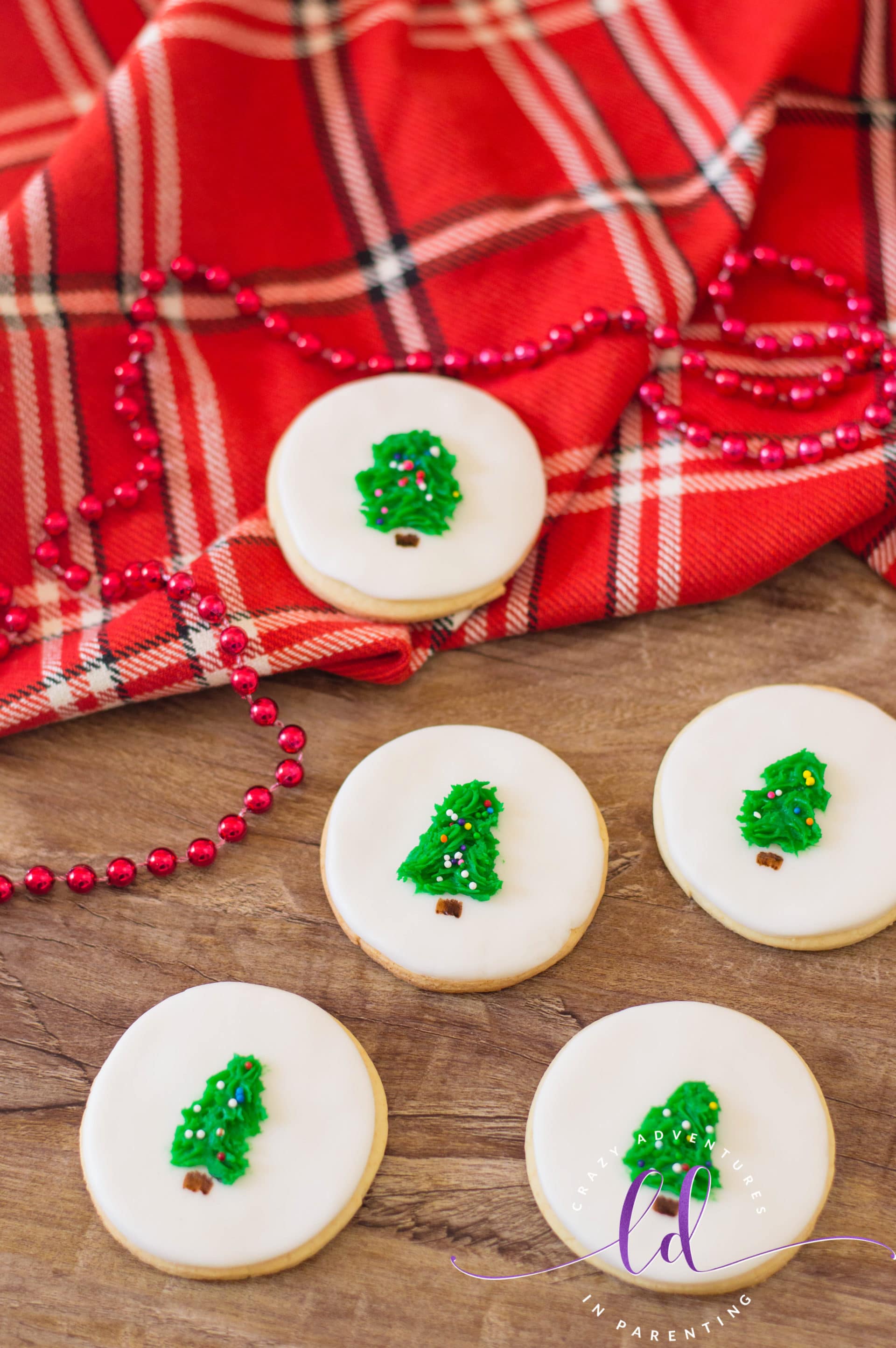 Christmas Tree Cookies Recipe | Crazy Adventures in Parenting